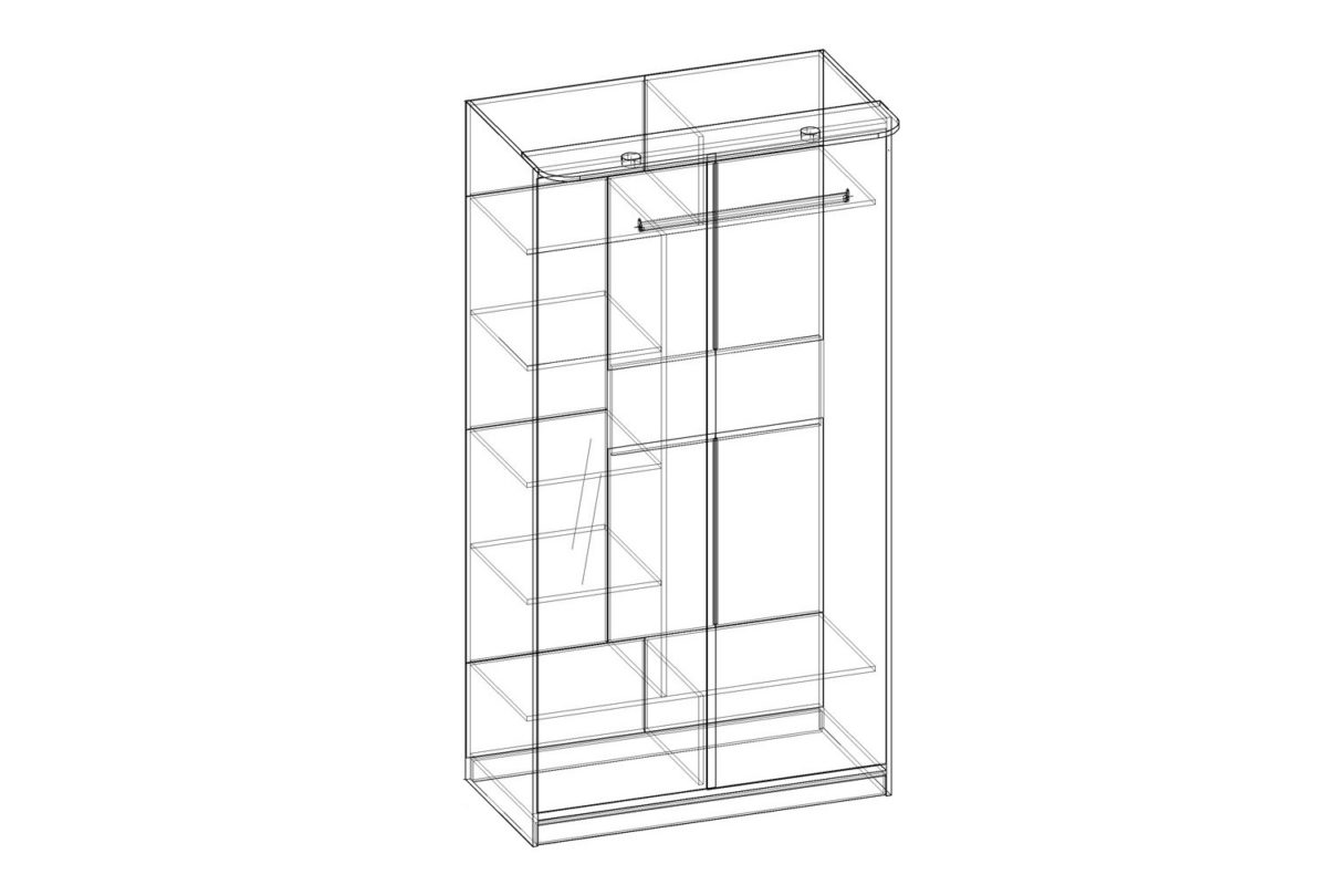 Шкаф-купе Hoff Home 80333480 - купить шкафы-купе в интернет-магазине
